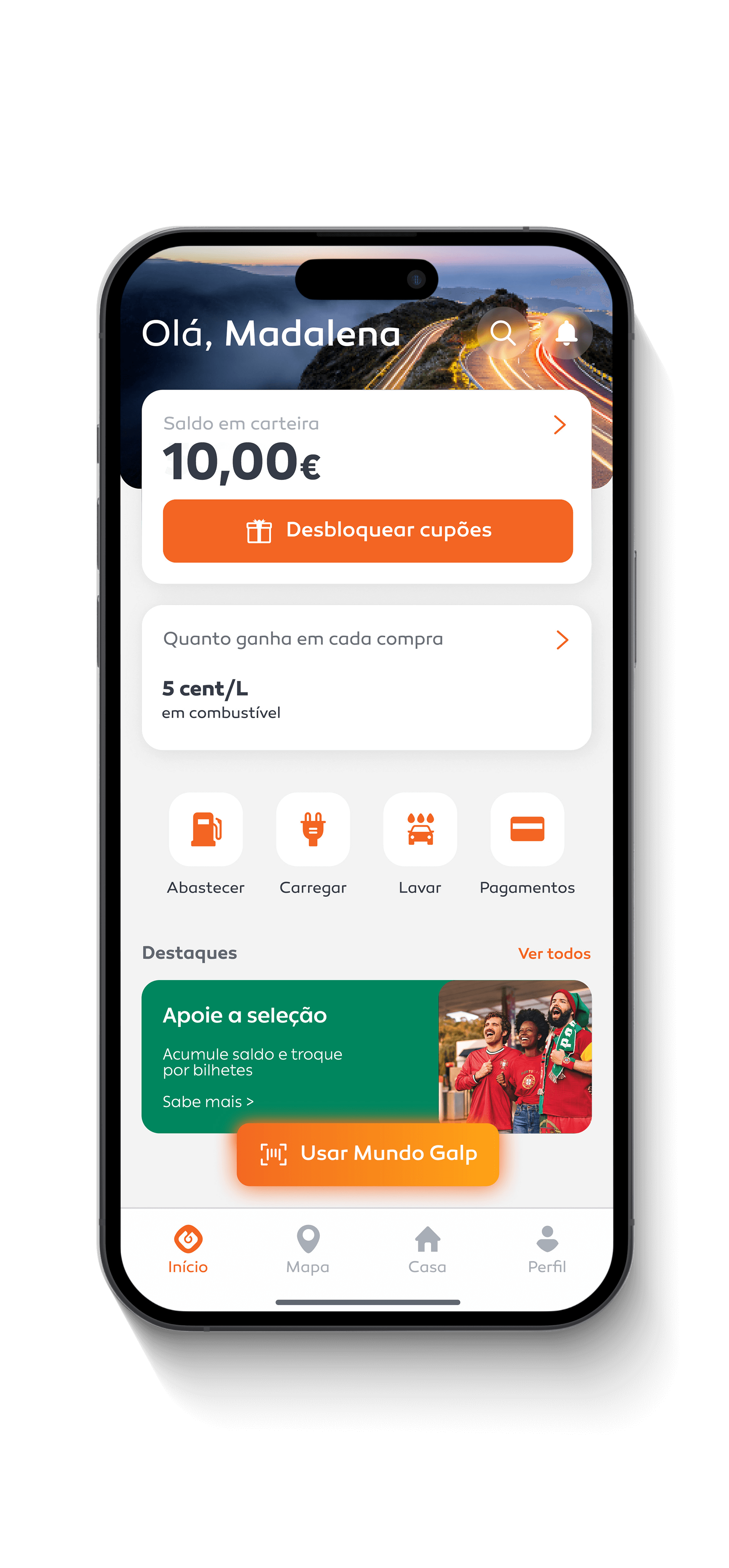 App Mundo Galp | Galp Estrada